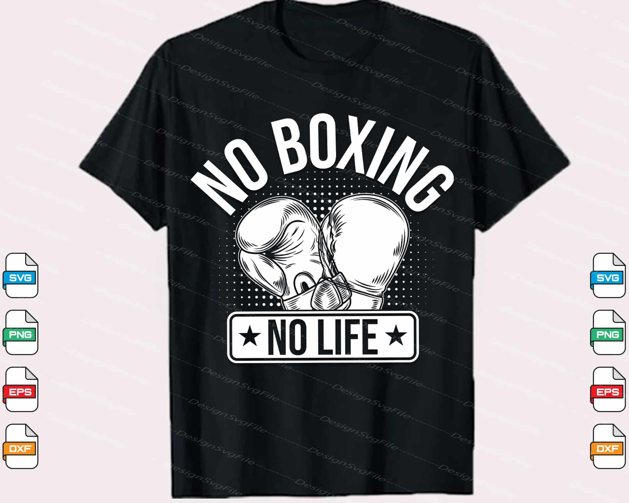 No Boxing No Life Svg File